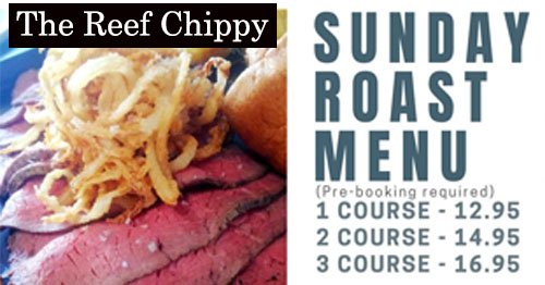 The Reef Sunday Lunch